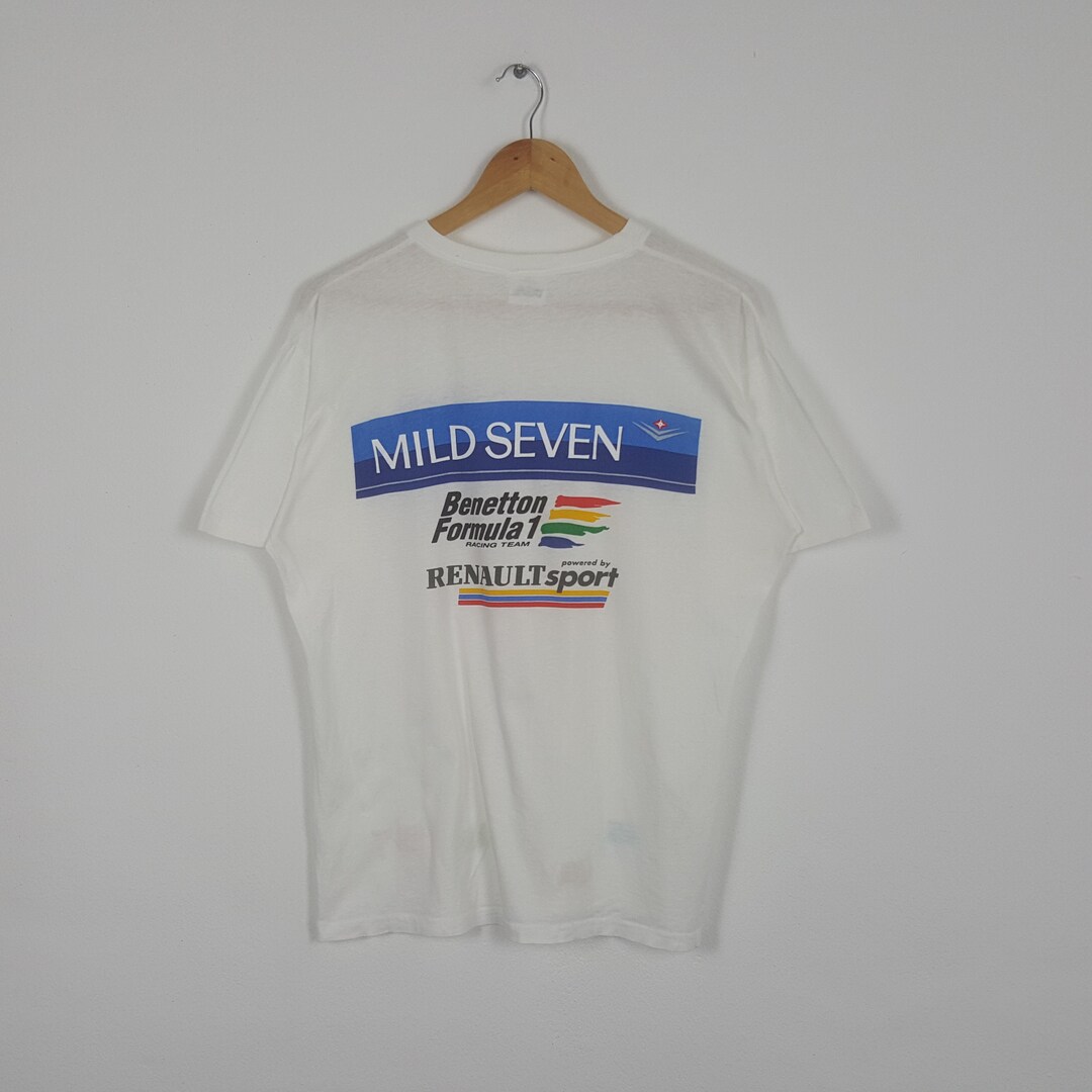 Vintage Benetton Formula 1 Racing Team Tshirt - Etsy