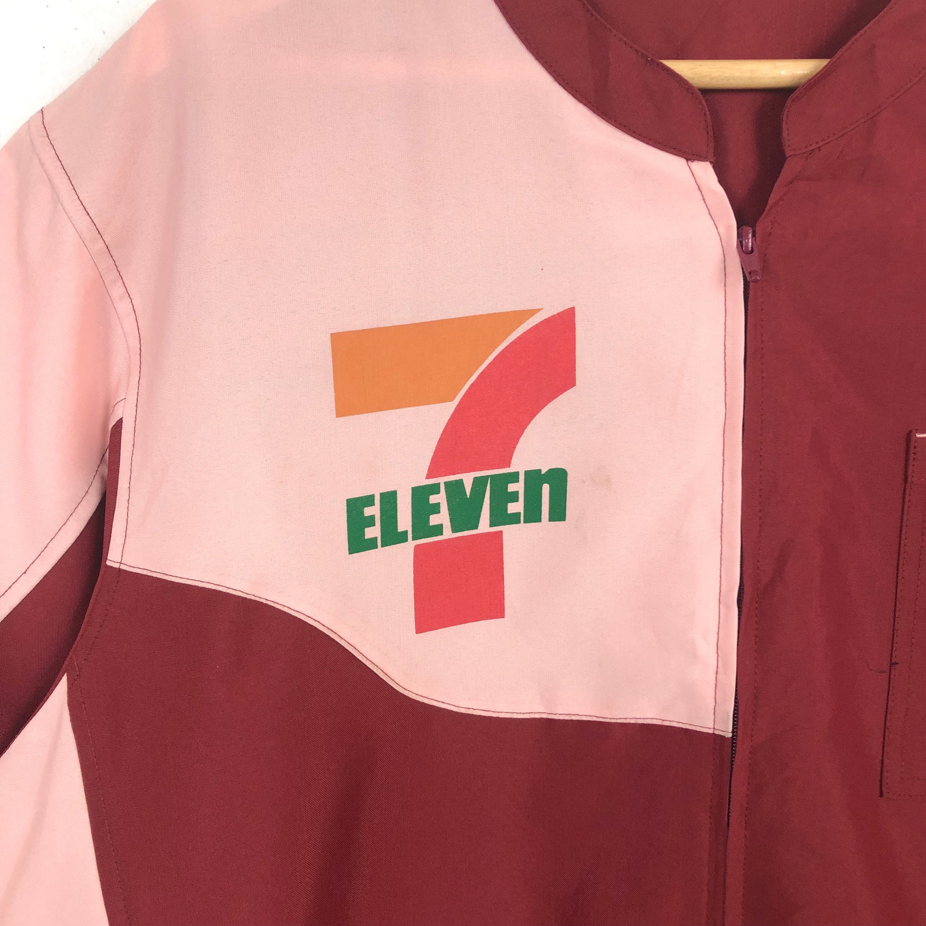 Vintage 7 Eleven Uniform Zipper Jacket - Etsy