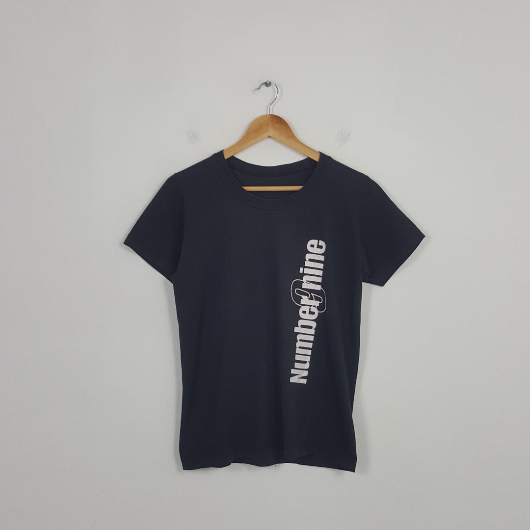 Vintage Number Nine Japanese Brand Nice Design Tshirt - Etsy