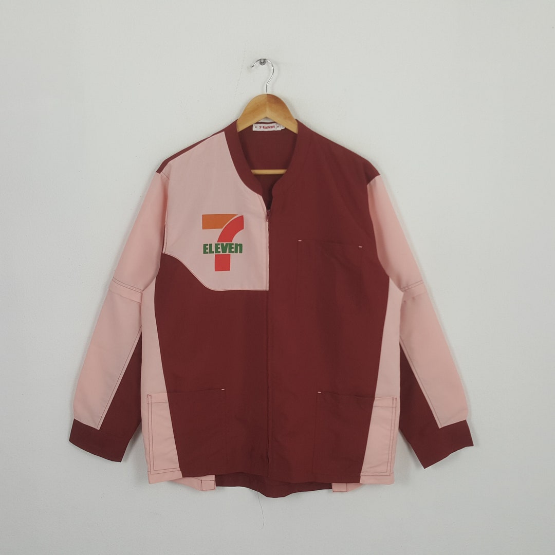 Vintage 7 Eleven Worker Zipper Jacket - Etsy