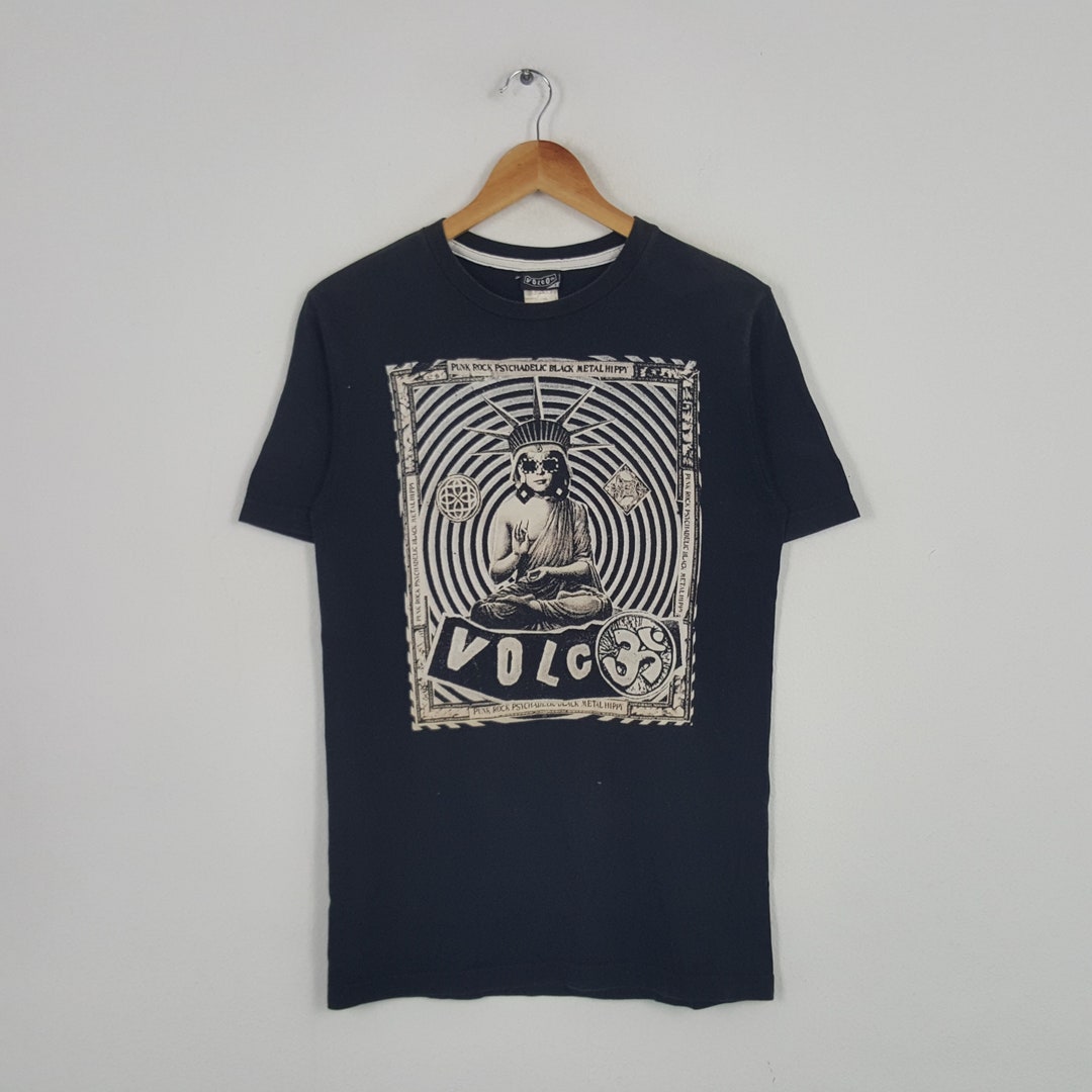 Vintage Volcom American Rock Art Tshirt - Etsy