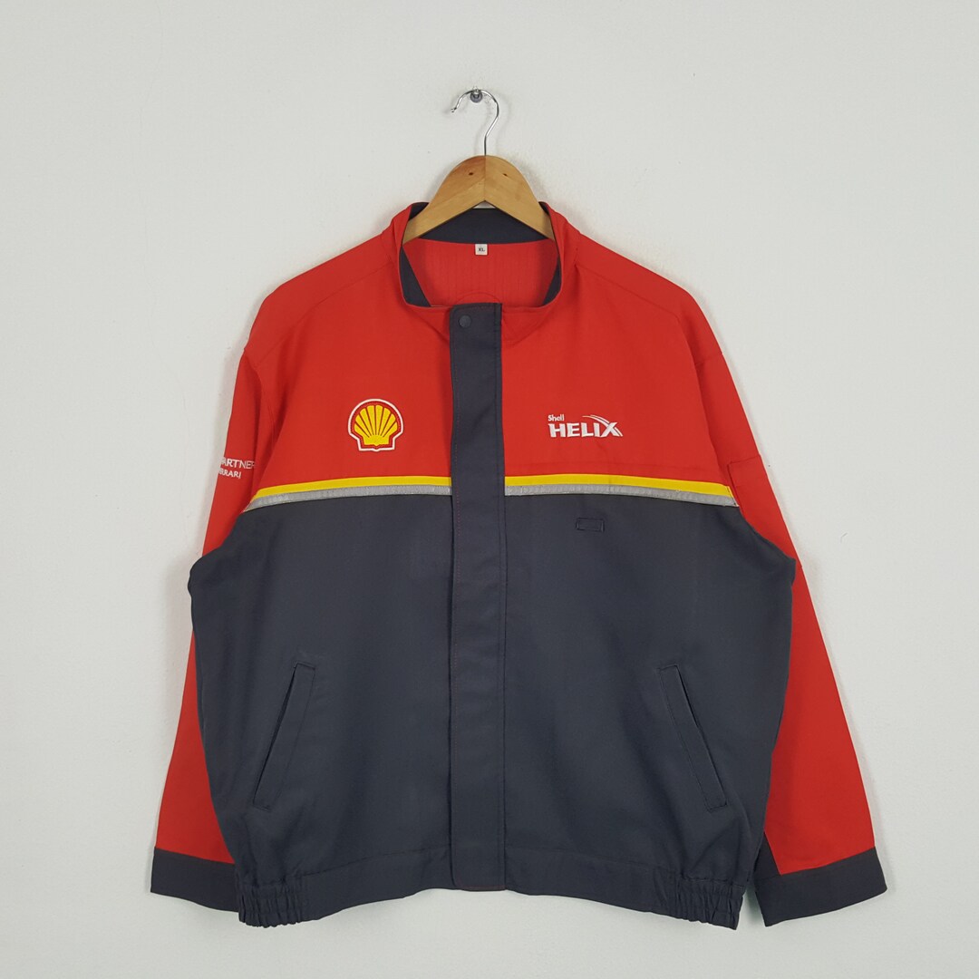Vintage Shell Helix Ferrari Racing Team Jacket - Etsy