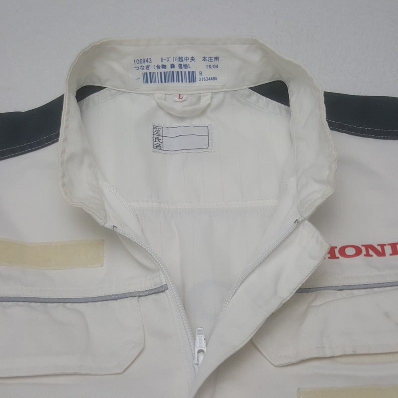Vintage Honda Japanese Racing Team Work Coverall Jacket - Etsy