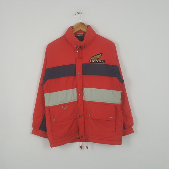 Vintage Honda Japanese Racing Motorsports Jacket - Gem