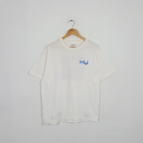 Vintage Intel Inside Microsoft Computer Tshirt - Gem