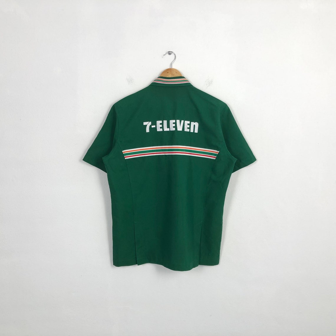 Vintage 7 Eleven Embroidery Logo Design Zipper Jacket - Etsy