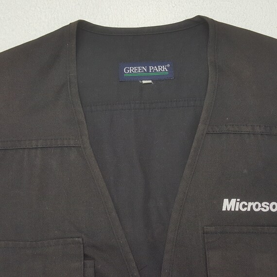 Vintage MICROSOFT OEM System Builder Streetwear Vest - Gem