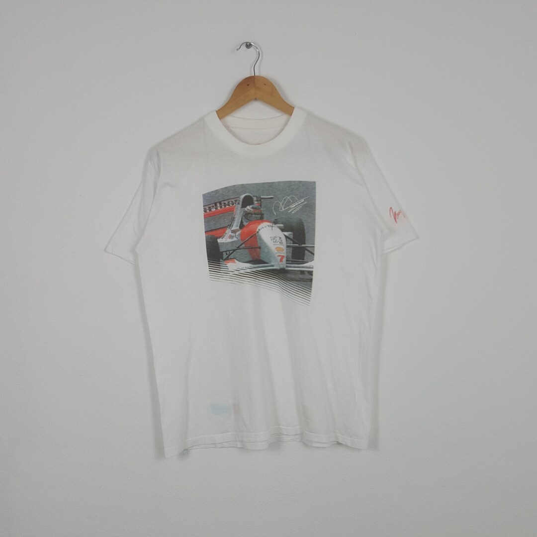 Vintage Formula 1 Shell Racing Team Ferrari Tshirt - Etsy