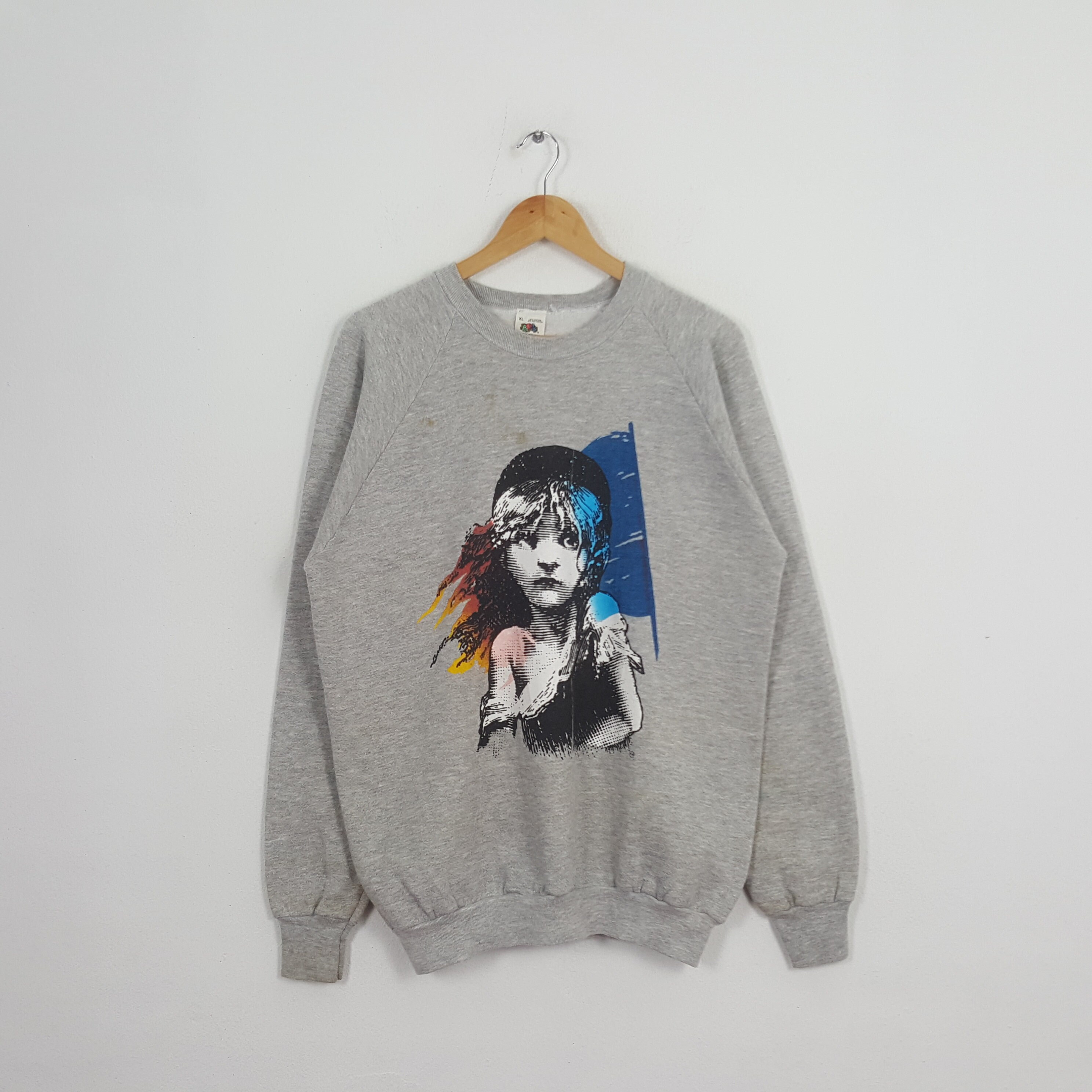 Les Miserables Sweatshirt Vintage - Etsy Les Miserables Sweatshirt Vintage - Etsy