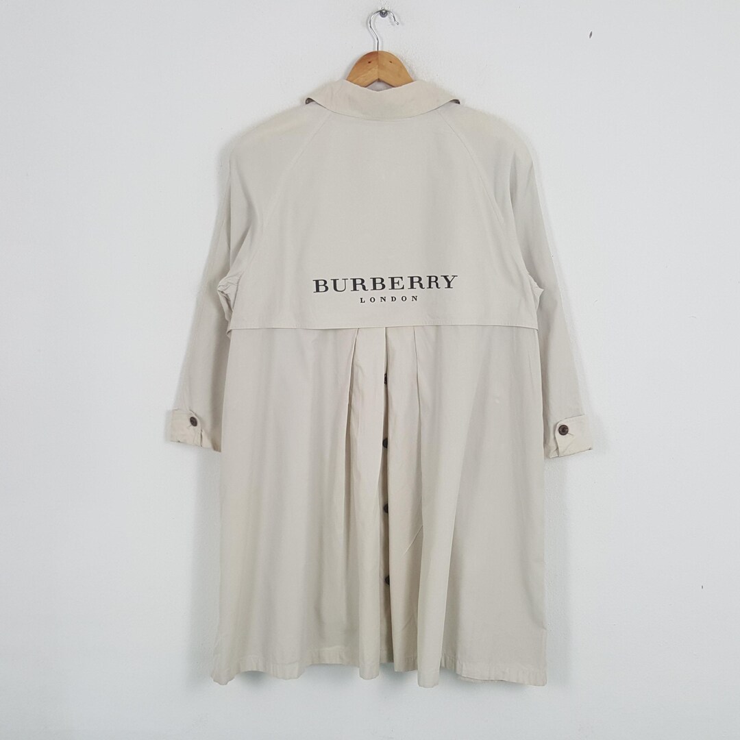 Vintage Burberry Designer Brand Custom Logo Spell Out Jacket - Etsy