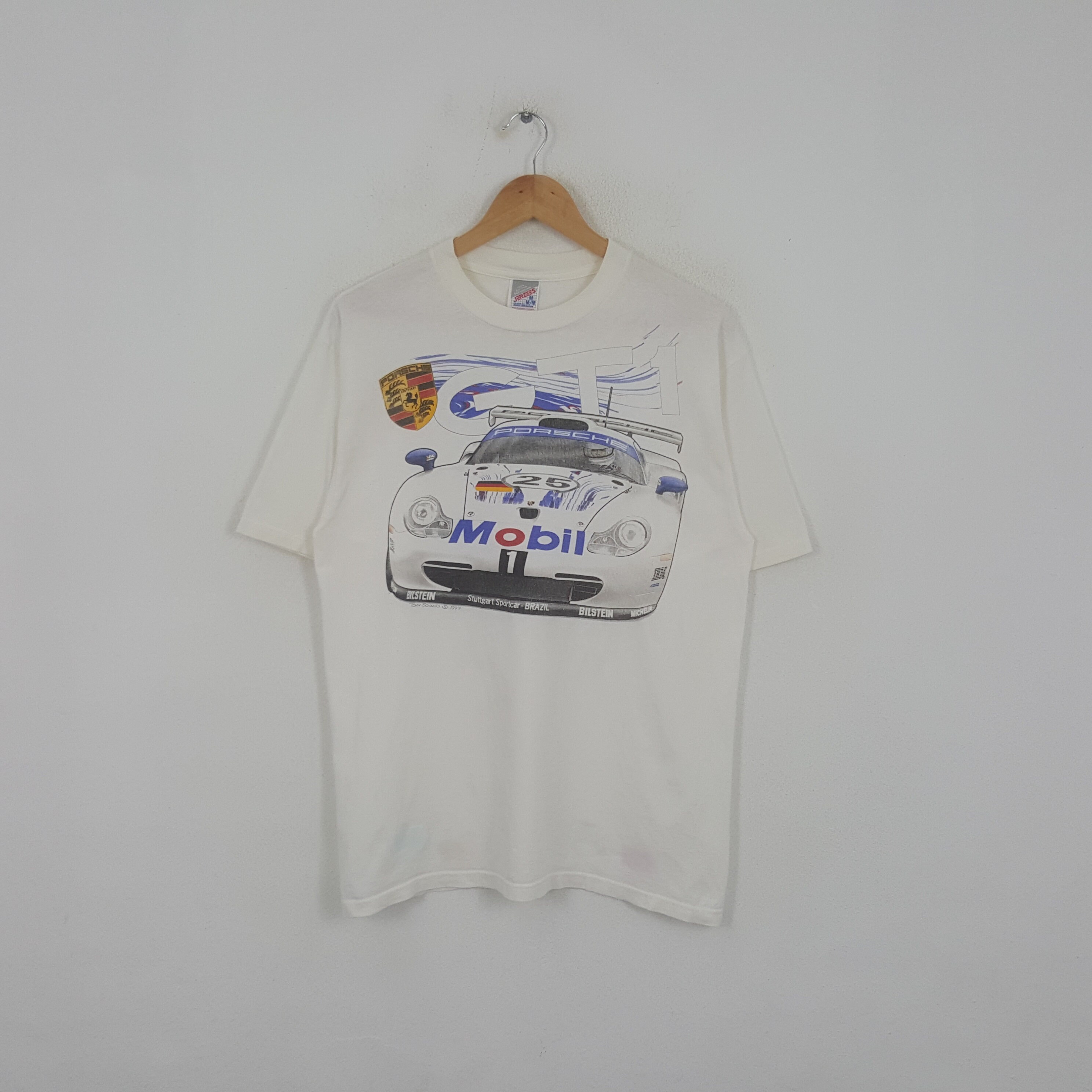 Vintage Porsche GT1 Supercar Racing Team Tshirt - Etsy