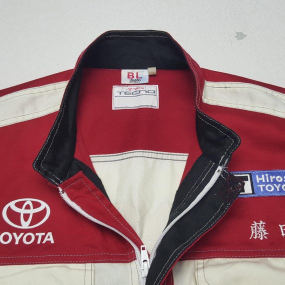 Vintage Toyota Japanese Motorsports Racing Coverall J… - Gem