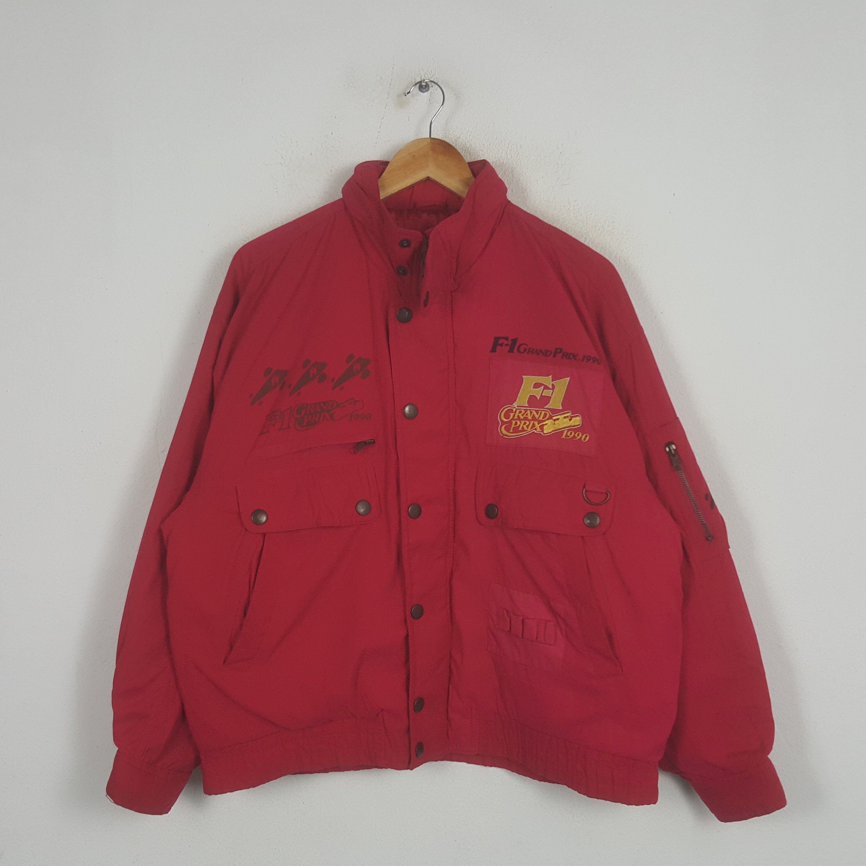Vintage F1 Grand Prix 1990 Formula One Racing Jacket - Etsy