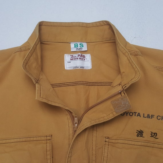 Vintage Toyota Japanese Racing Team Coverall Jacket - Gem