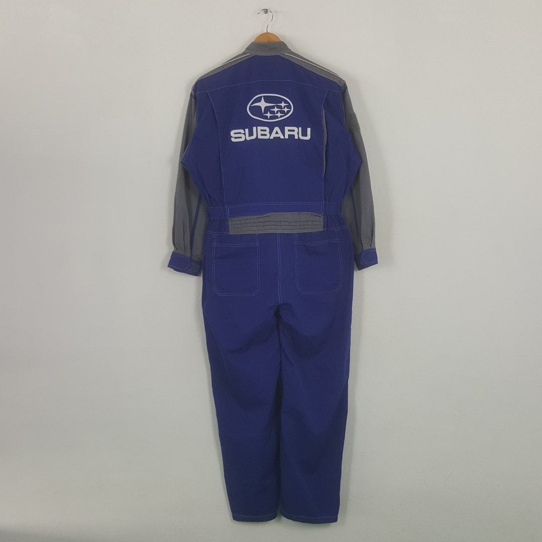 Vintage Subaru Japanese Rally Team Big Logo Coverall Jacket - Etsy