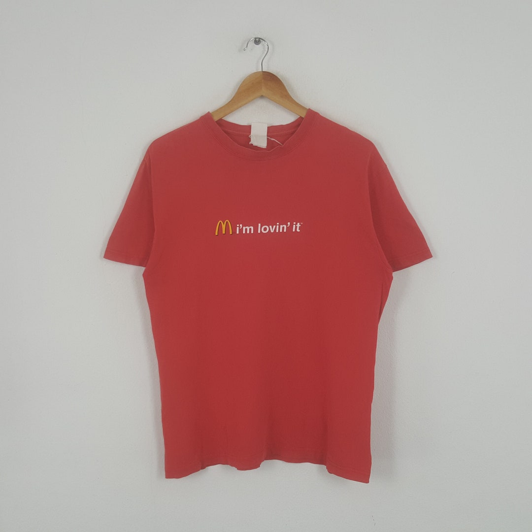 Vintage Mc Donald M I'm Loving' It Restaurant Promo Tshirt - Etsy
