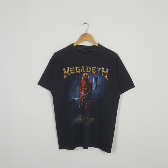 Vintage Megadeth American Heavy Metal Band Tour Tshirt - Gem