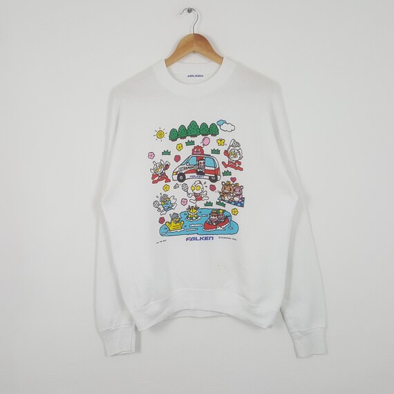 Vintage Falken X Ultraman Racing Design Sweatshirt - Gem