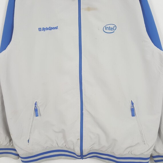 Vintage Intel Computer Microsoft Software Staff Jacket - Gem