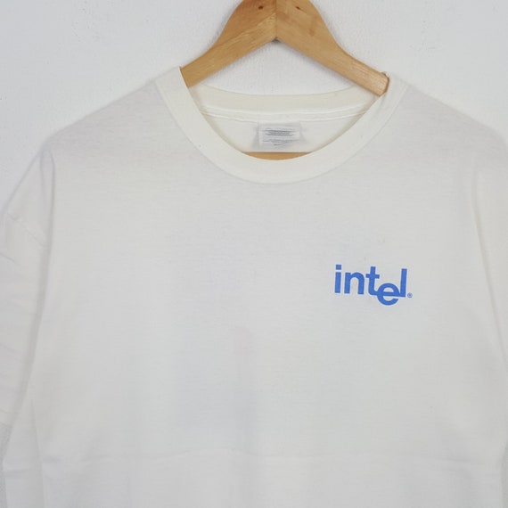 Vintage Intel Inside Microsoft Computer Tshirt - Gem