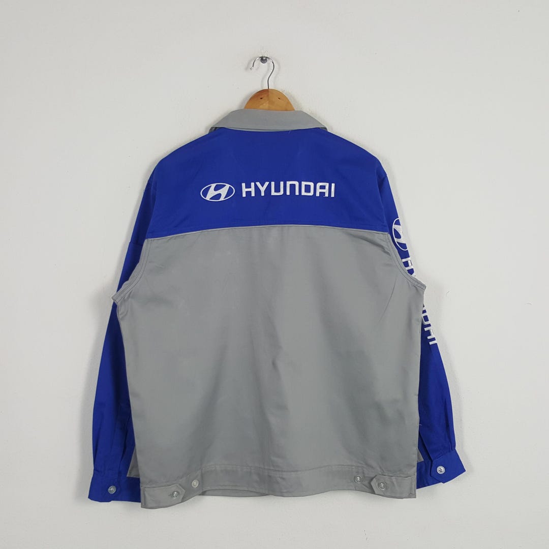 Vintage Hyundai Motorsports Racing Team Work Jacket - Etsy