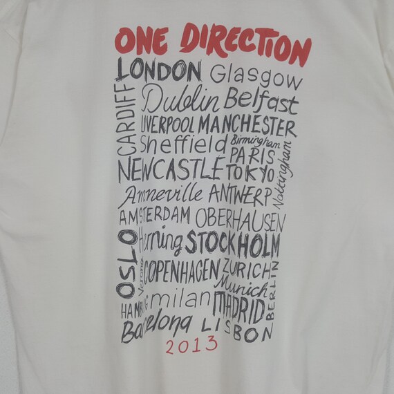 Vintage One Direction American Boy Band Tshirt - Gem