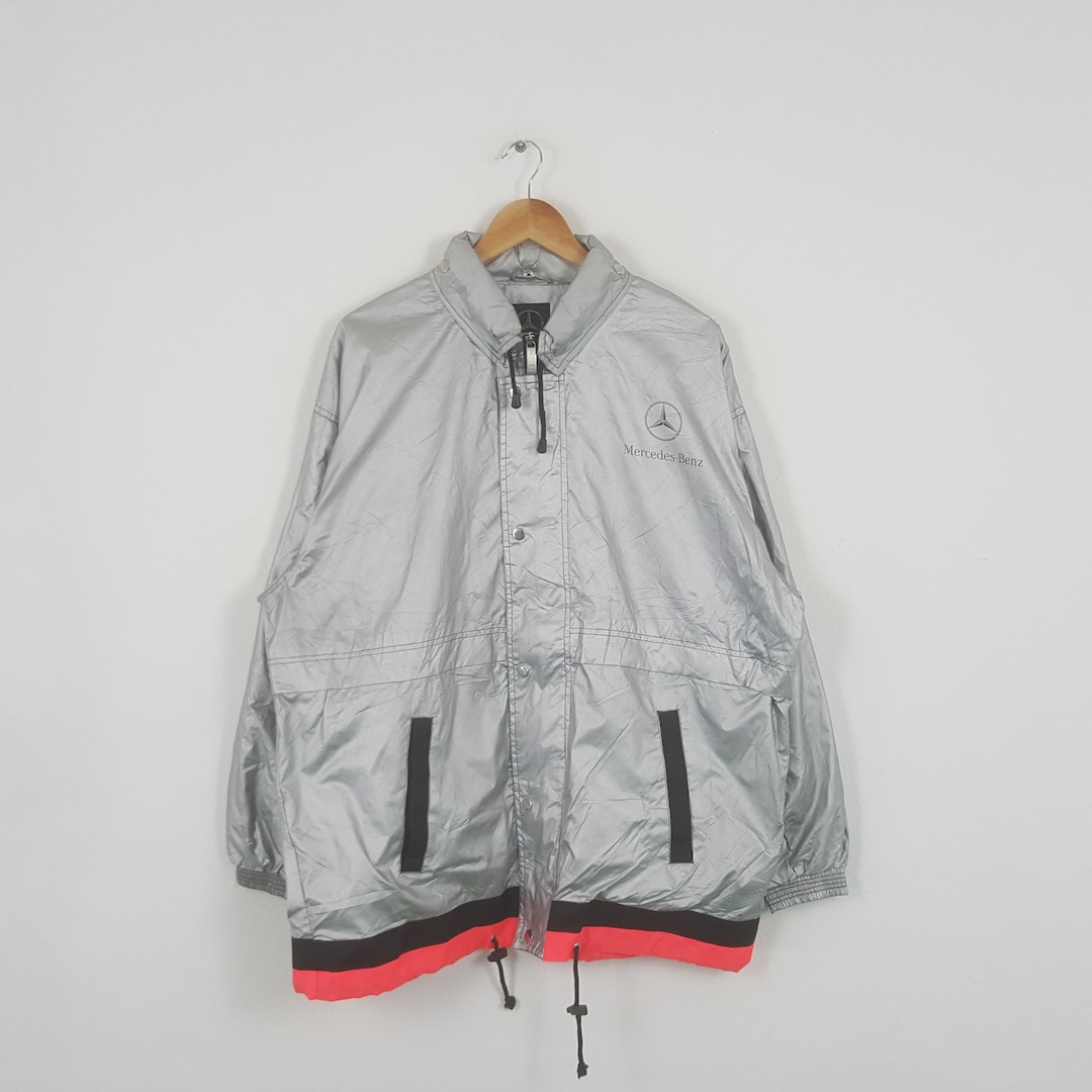 Vintage Mercedes Benz Germany Racing Automotive Windbreaker Jacket - Etsy
