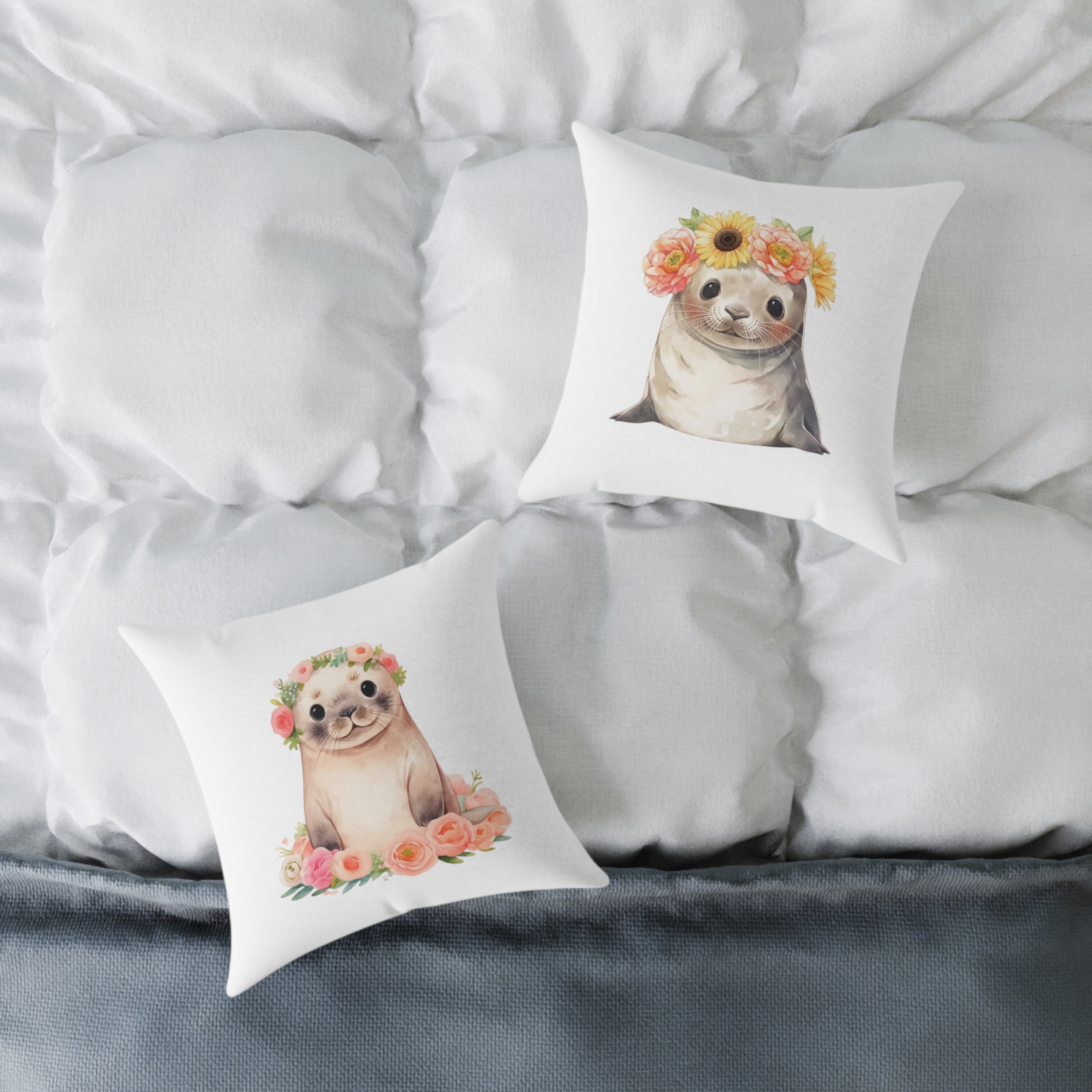 Seal Clipart: Watercolor Floral Seal 20 PNG Card Making,printing ...