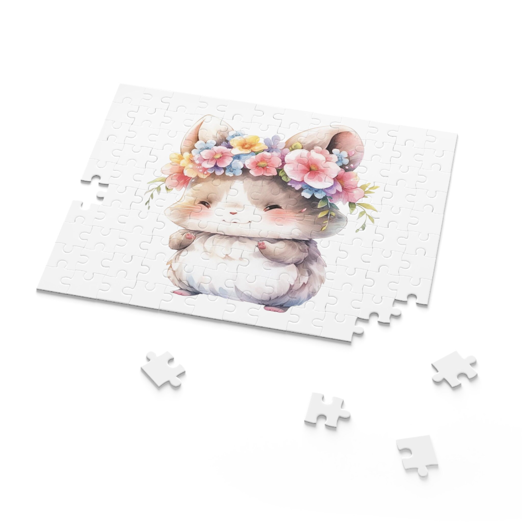 Chinchilla Clipart: Watercolor Cute Chinchilla |20 PNG| Card Making ...