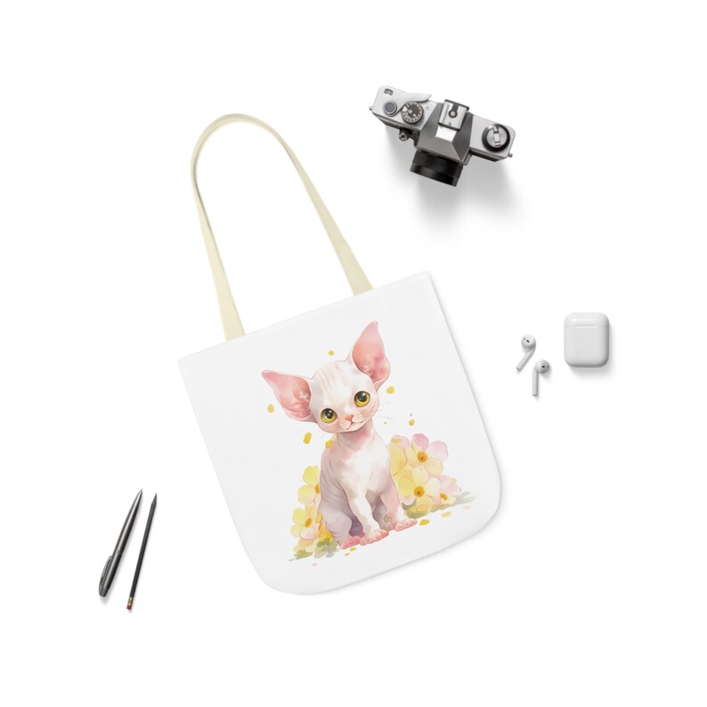 Kitten Clipart: Watercolor Floral Sphynx Cat20 PNG Card - Etsy