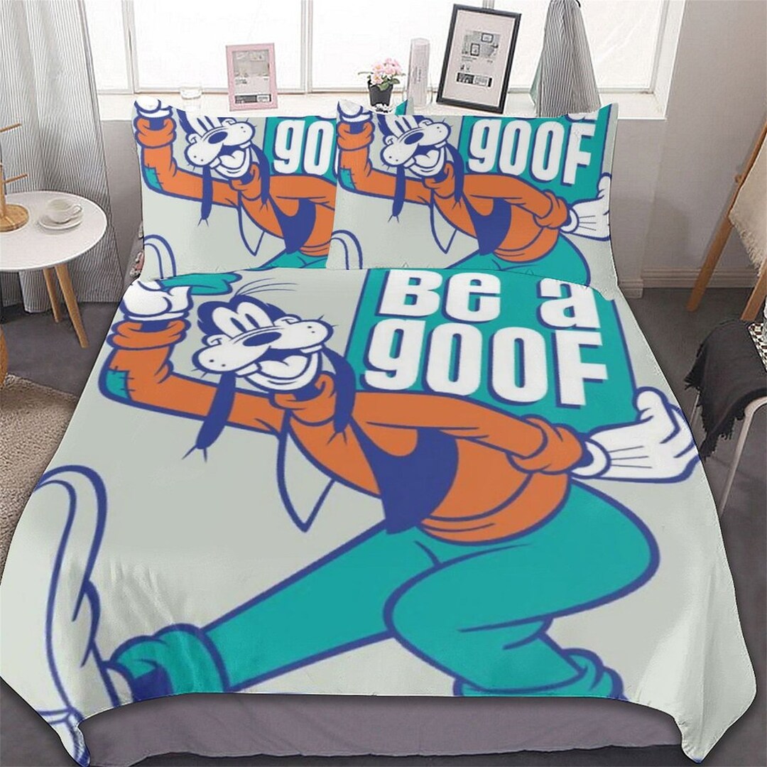 Disney A Goofy Duvet Cover Pillow Cover Bedding Set Four Seasons Large ...