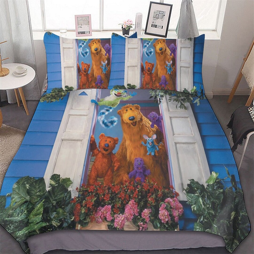 Disney Barney & Friends Plaid Washable Cotton Matting Bed Three Piece ...