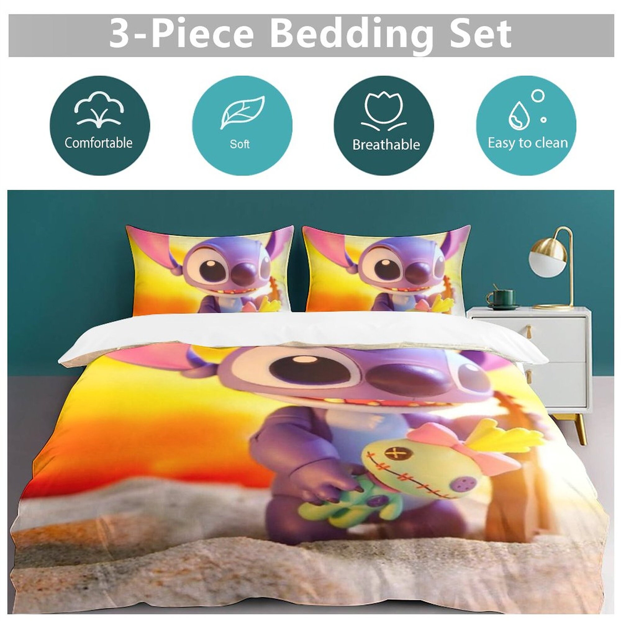 Disney Stitch Bedding Set sold by Ashish Gupta | SKU 40928912 | 50% OFF ...
