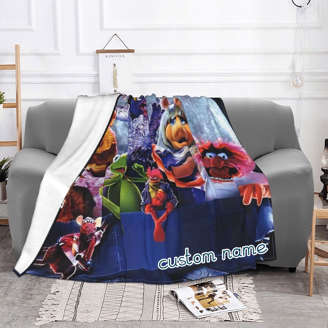 Muppets Show Custom Name Double Layer Blanket Kids and Adult Bedroom ...