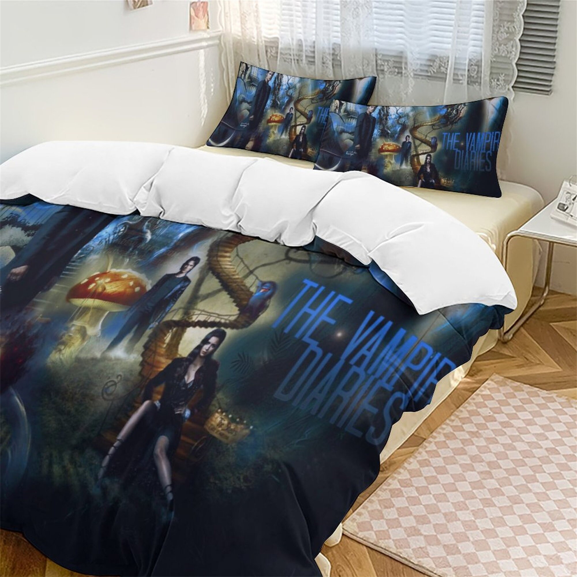 Vampire Diaries Duvet Cover Pillow Cover Bedding Set sold by Brenda ...