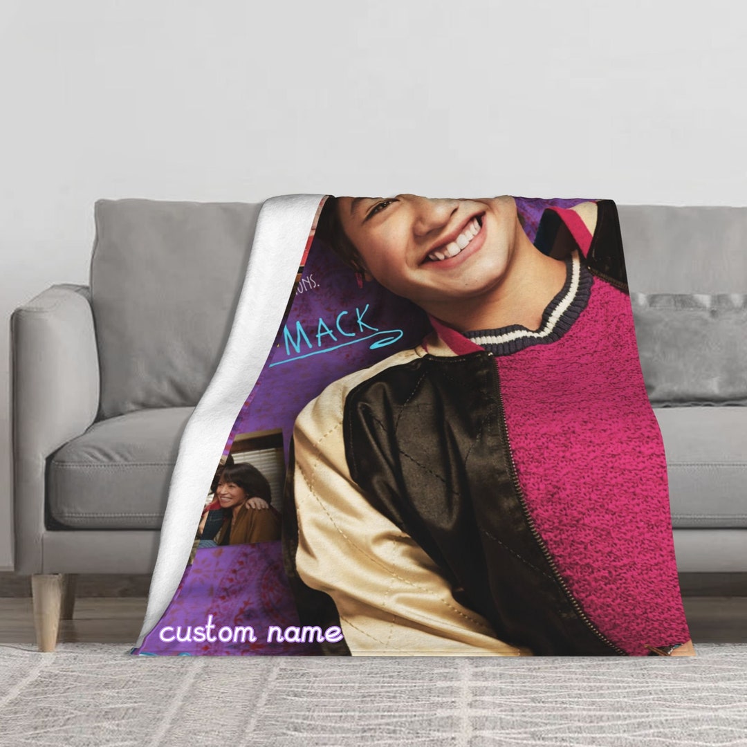 Disney Andi Mack Custom Name Soft Blanket Kids and Adult Bedroom Decor ...