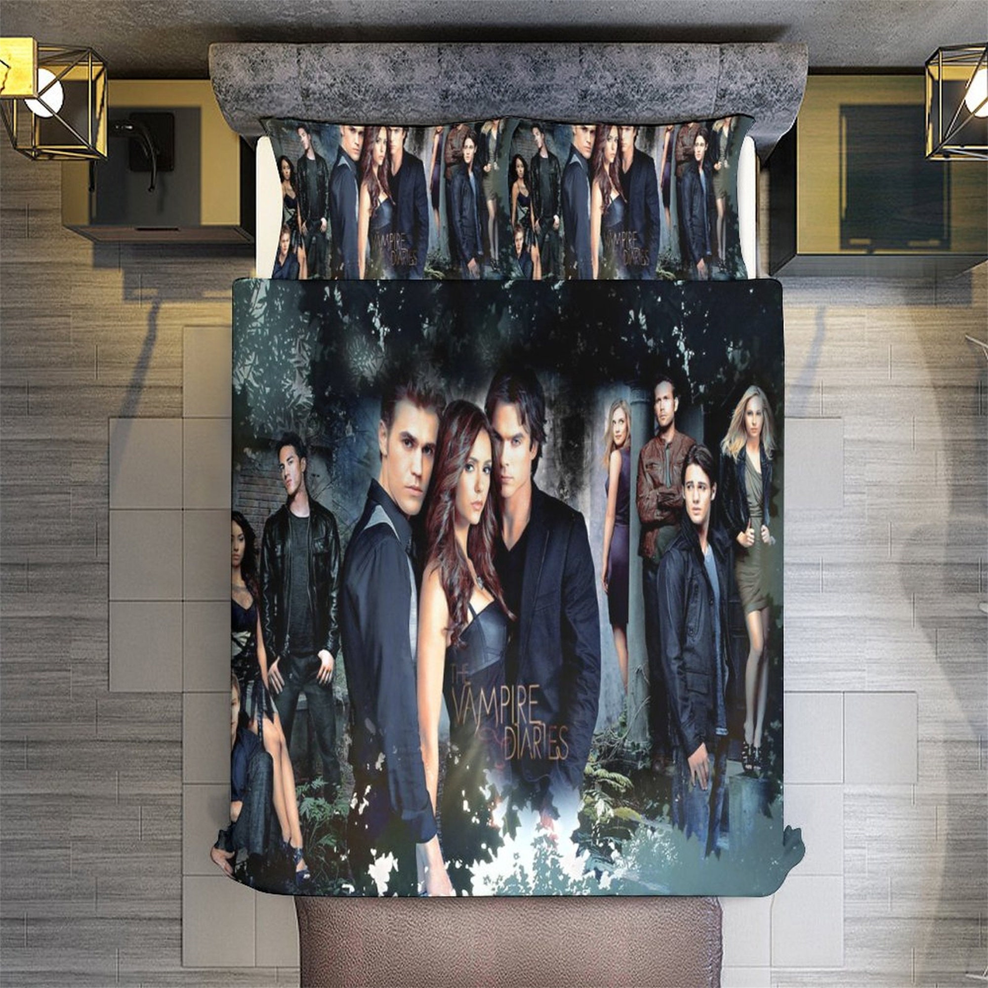 Vampire Diaries Duvet Cover Pillow Cover Bedding Set sold by Greg ...