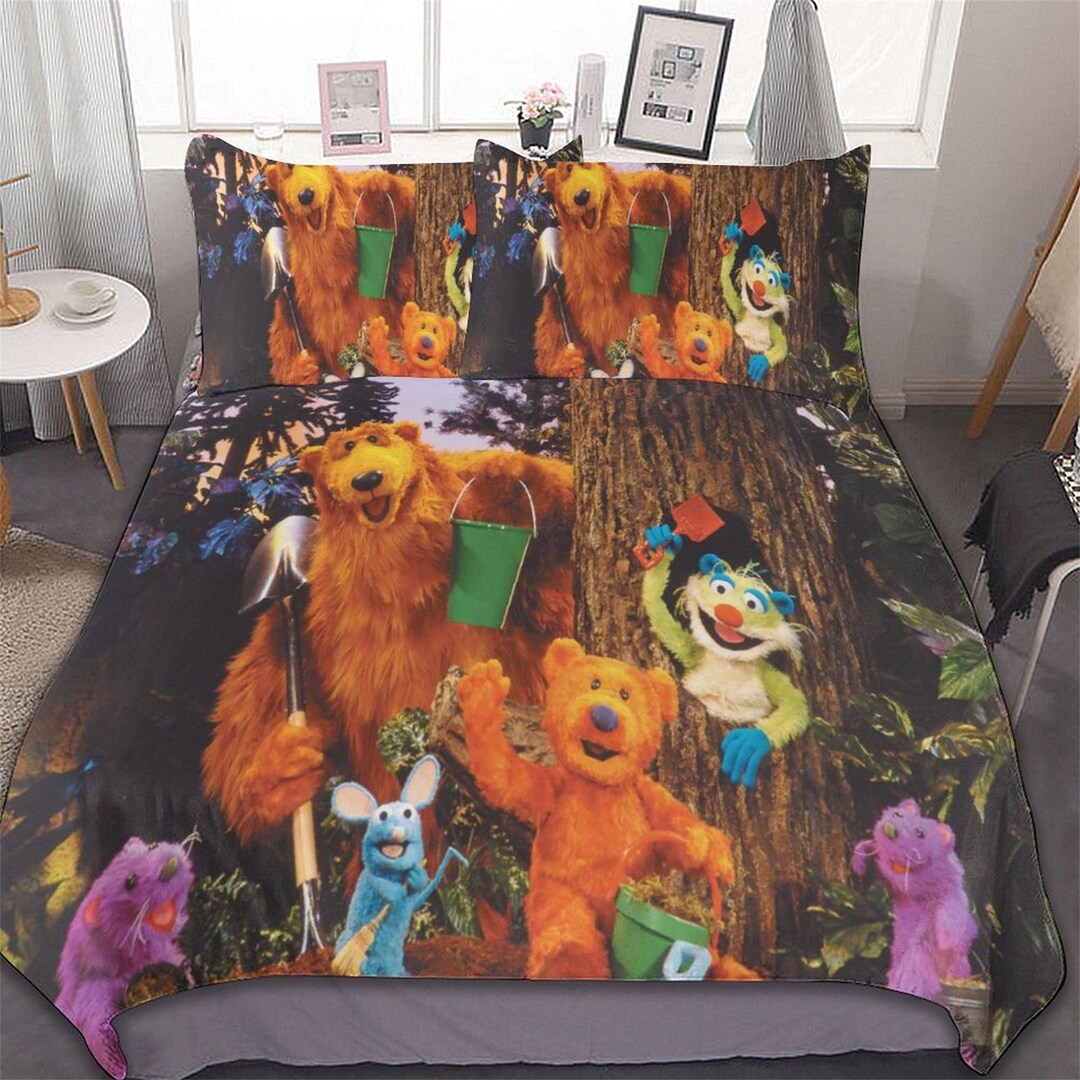 Disney Barney & Friends Plaid Washable Cotton Matting Bed Three Piece ...