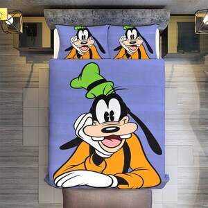 Disney A Goofy Duvet Cover Pillow Cover Bedding Set Four Seasons Large ...