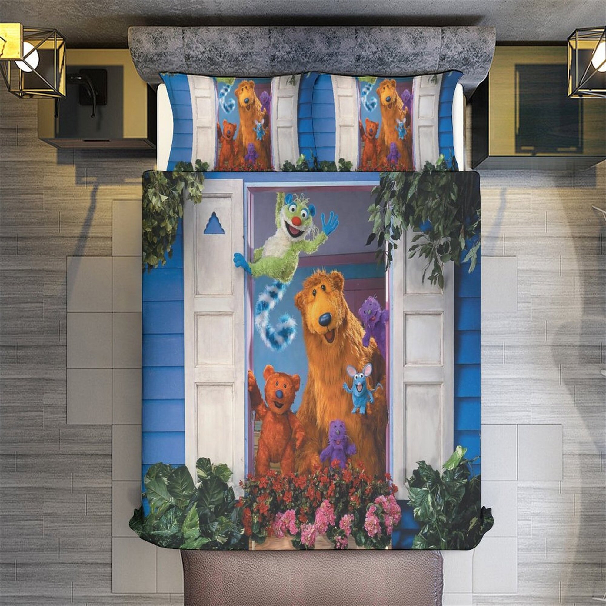 Disney Barney & Friends Plaid Washable Cotton Matting Bed - Etsy