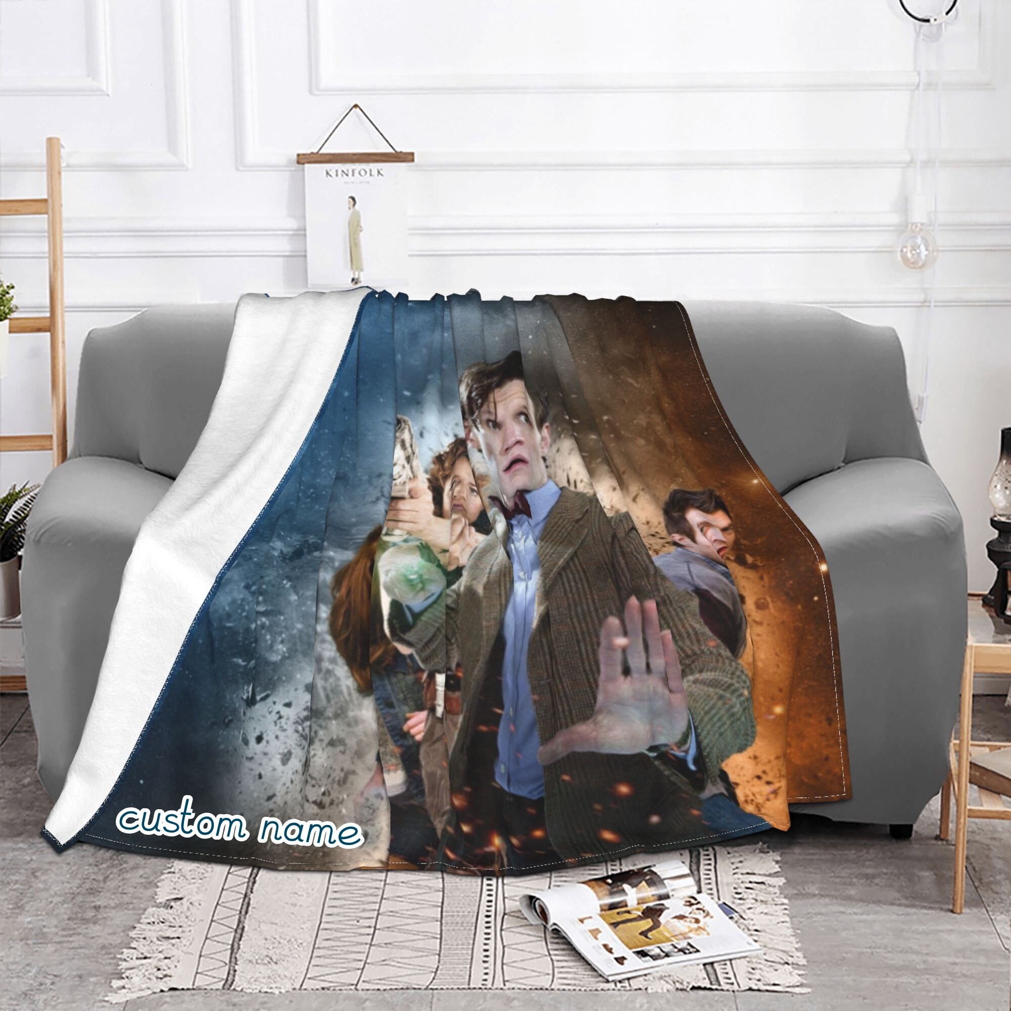 Giant Tardis Blanket