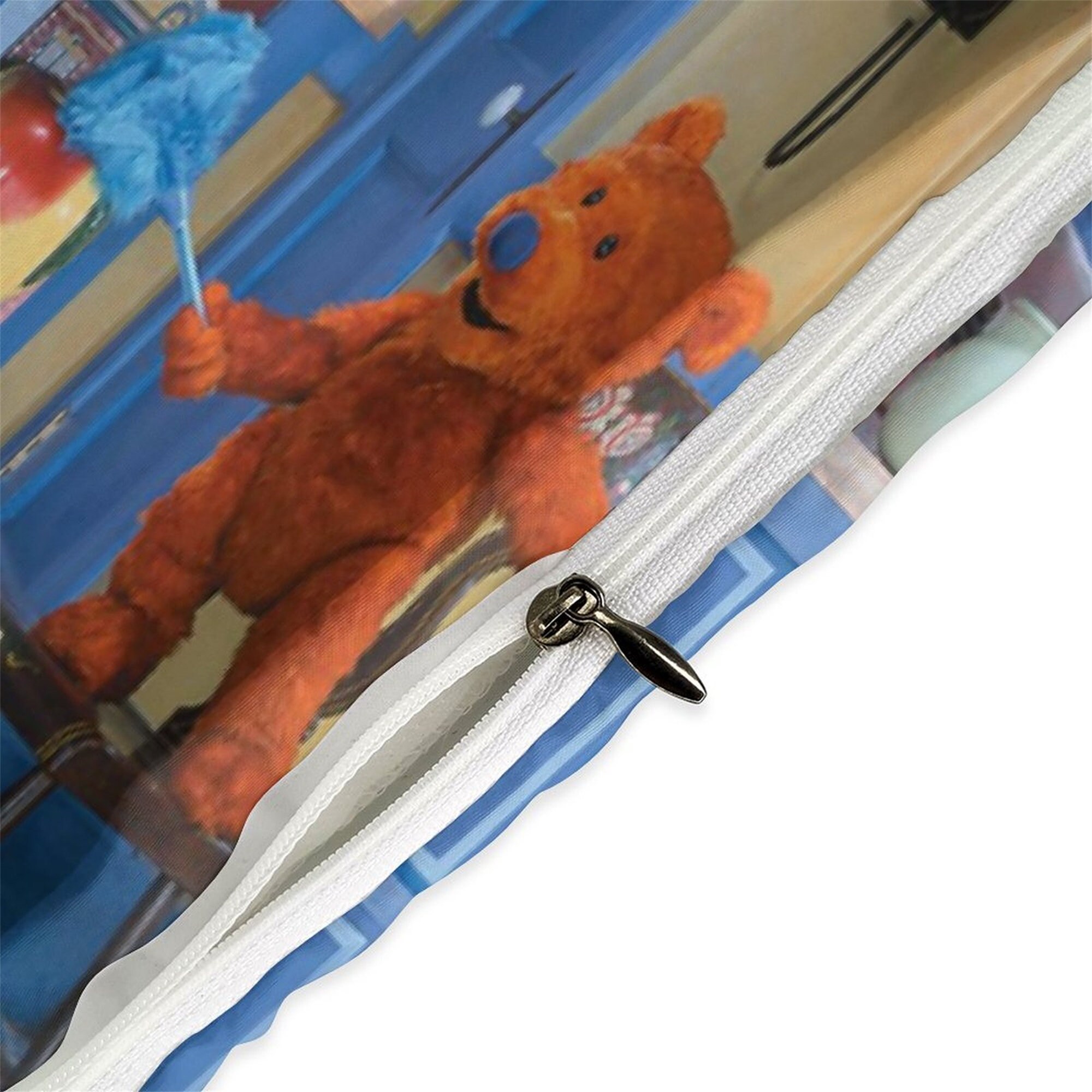 Disney Barney & Friends Plaid Washable Cotton Matting Bedding Set sold ...