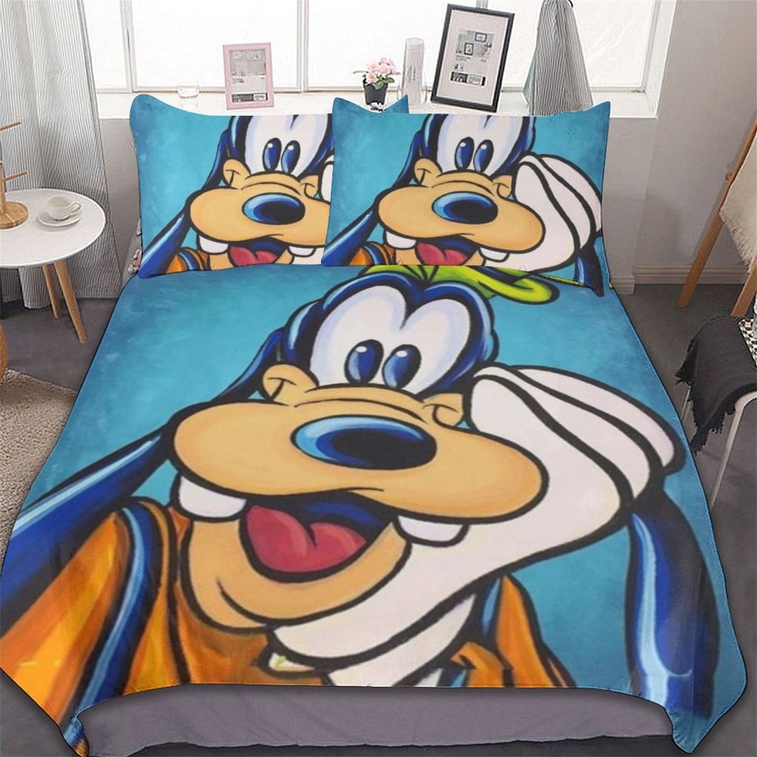 Disney A Goofy Duvet Cover Pillow Cover Bedding Set Four - Etsy
