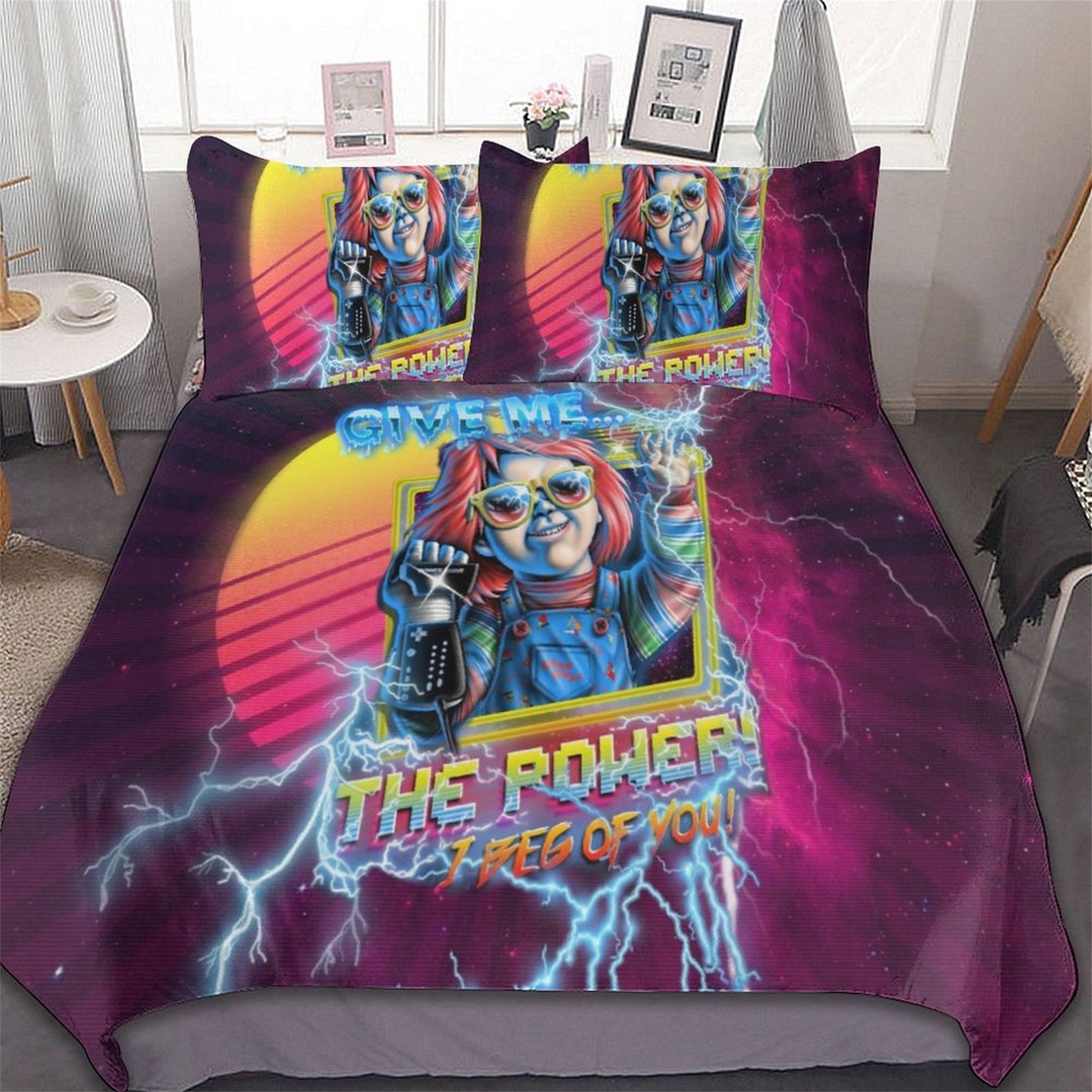 Cult of Chucky Chucky Cotton Matting Bed Three Piece Bedroom Student ...