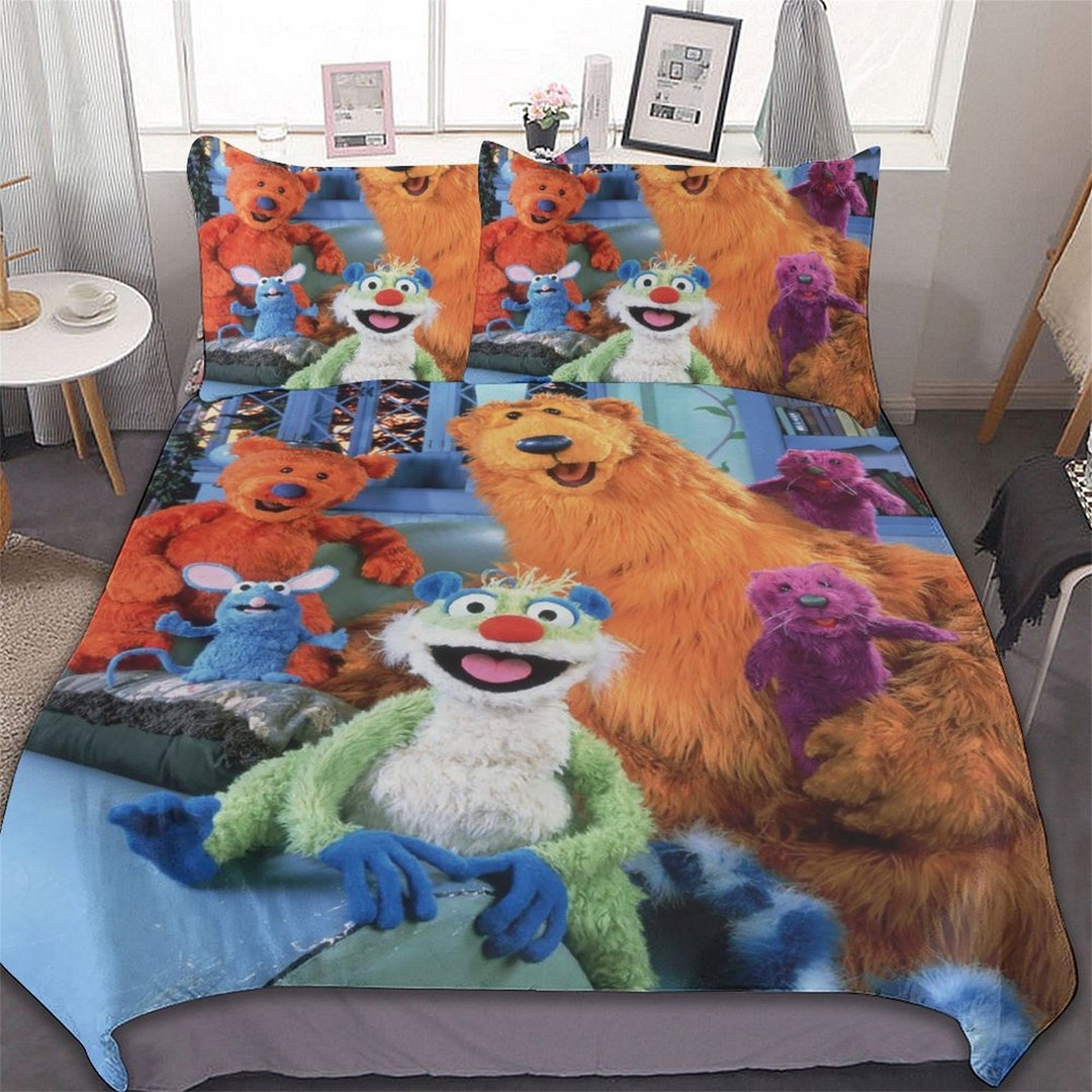 Disney Barney & Friends Plaid Washable Cotton Matting Bed Three Piece ...