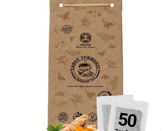 Turmeric Medley Tea Bags - Etsy