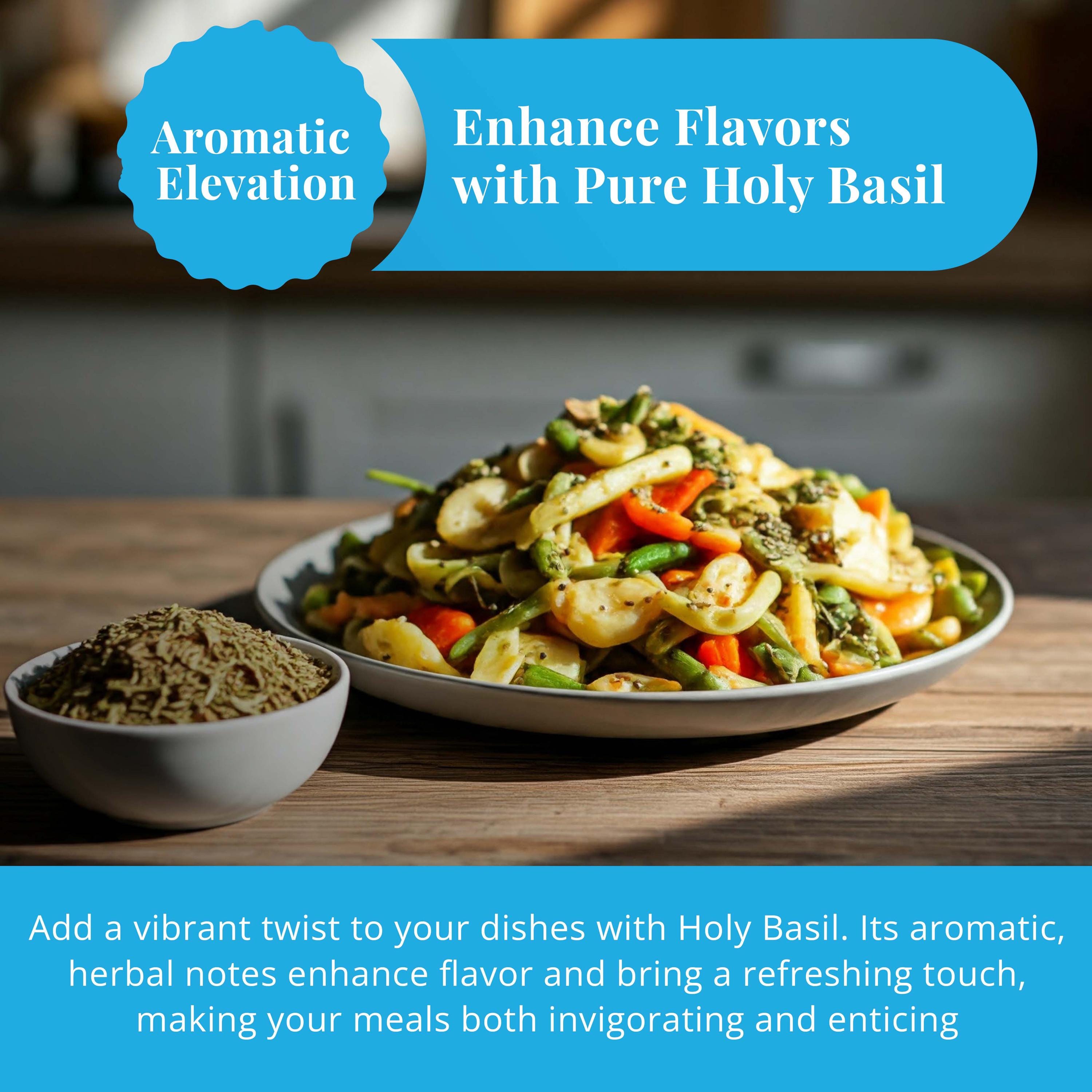 Tulsi Tea, 2.6 Oz Dried Tulsi Leaves, 100% Tulsi Holy Basil Tea Perfect ...