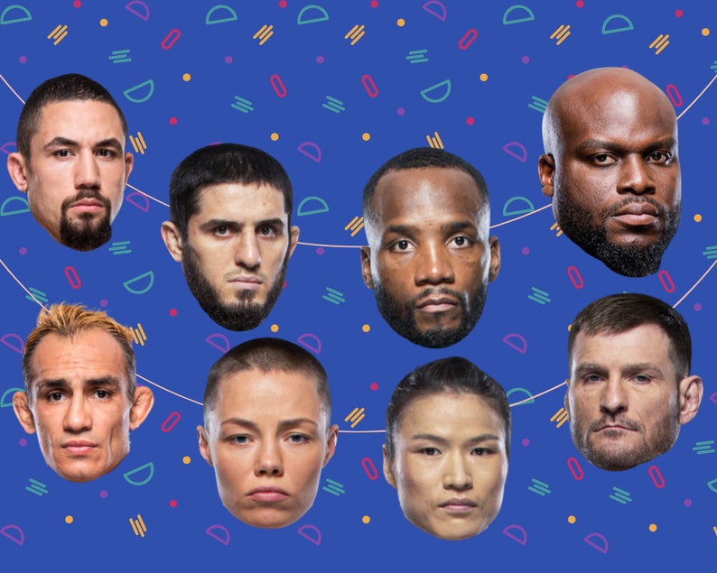 UFC Icons Banner - UFC Party Decorations - DIGITAL Download - Ufc ...