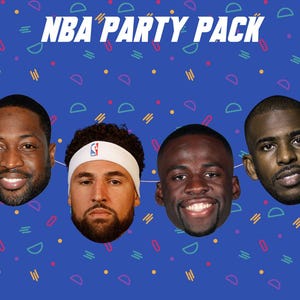 NBA Basketball Player Party Pack - Lebron, Curry, Giannis - Basketball ...