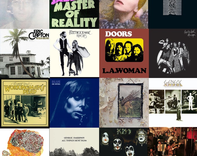 Album Covers, 1970's, Woodstock Album, Music Print, Wall Decor, Rock ...
